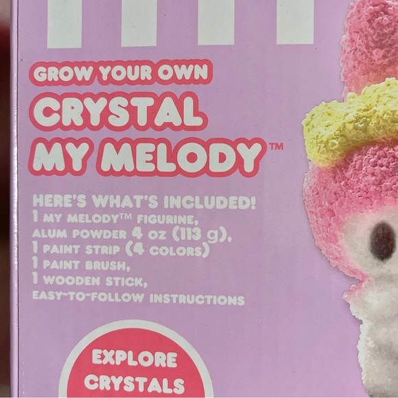 Sanrio | Toys | Grow Your Own Crystal My Melody Kit | Poshmark